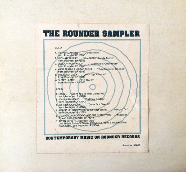 The Rounder Sampler – Stolen Record Club